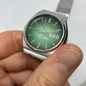 Seiko | Accessories | Vintage 976 Seiko Type Ii Quartz Green Gradient ...